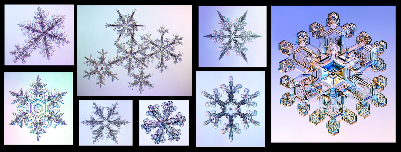 Tipos de COPOS DE NIEVE, ¿Qué son?, ¿Cómo se forman? y más